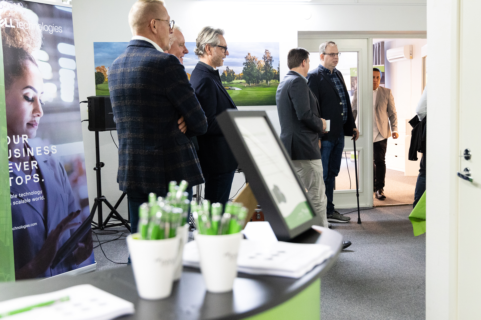 Uppskattad invigning av vårt Tranås-kontor