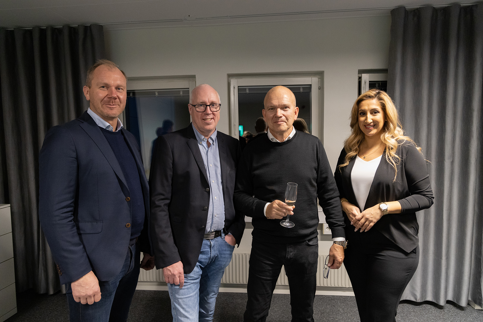 Uppskattad invigning av vårt Tranås-kontor